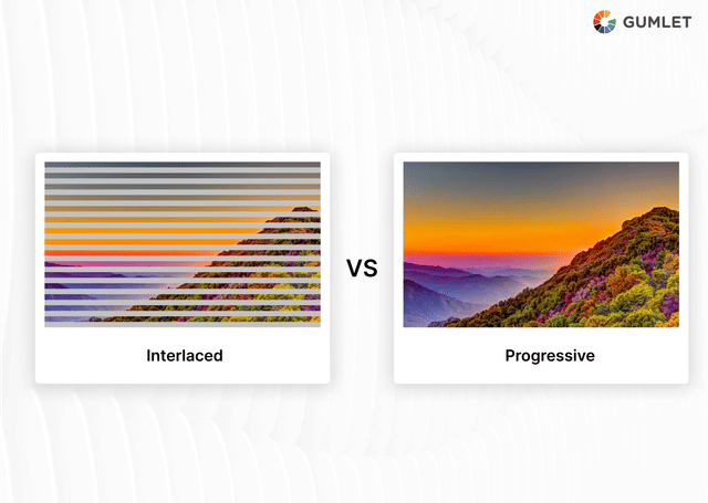 Difference Between Interlaced Scan and Progressive Scan - Gumlet